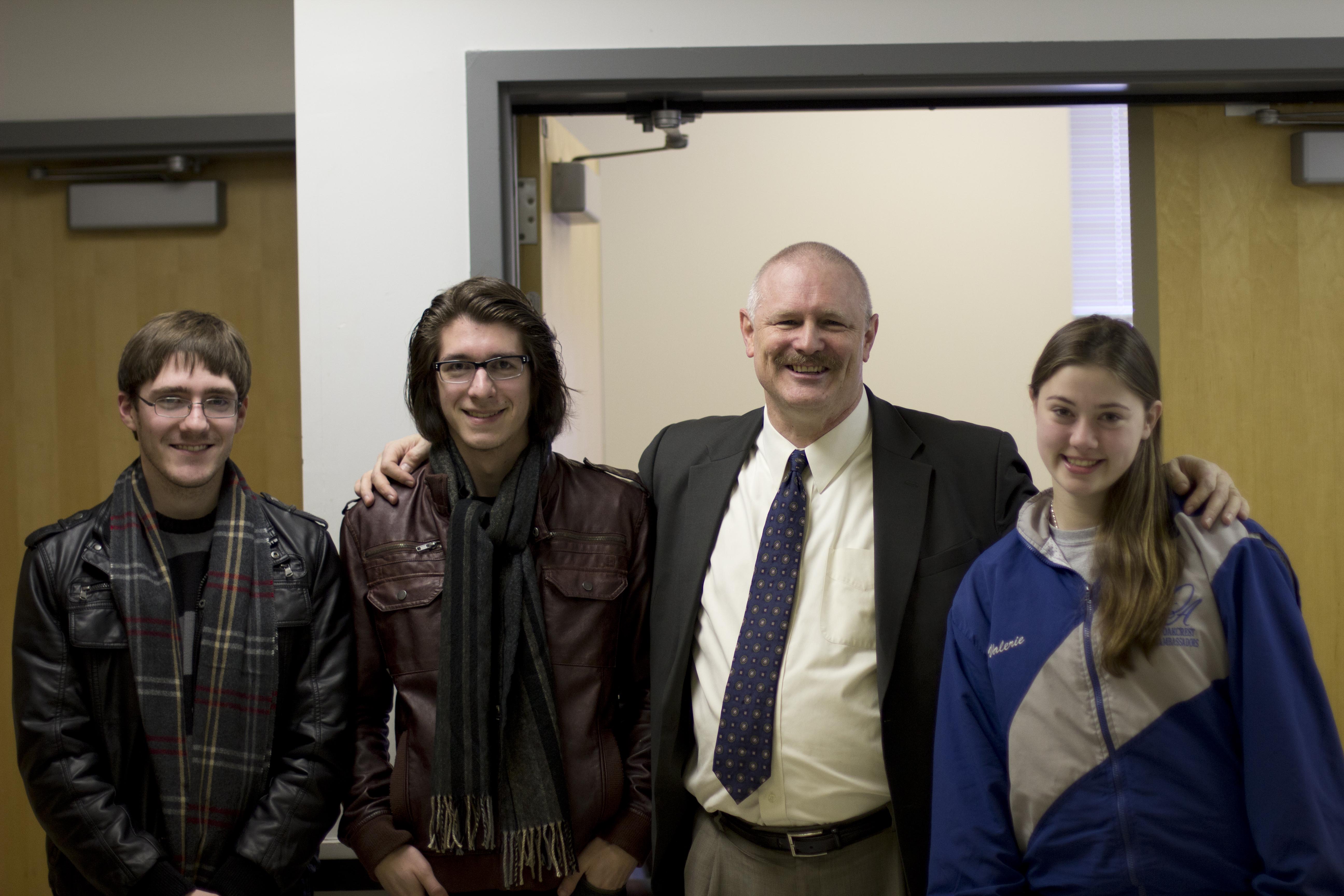 Rowan Students meet Terry | Rowan Trumpet Prof Blog